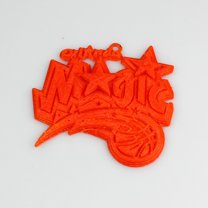 3D Printable Orlando Magic Logo by 3D - RO