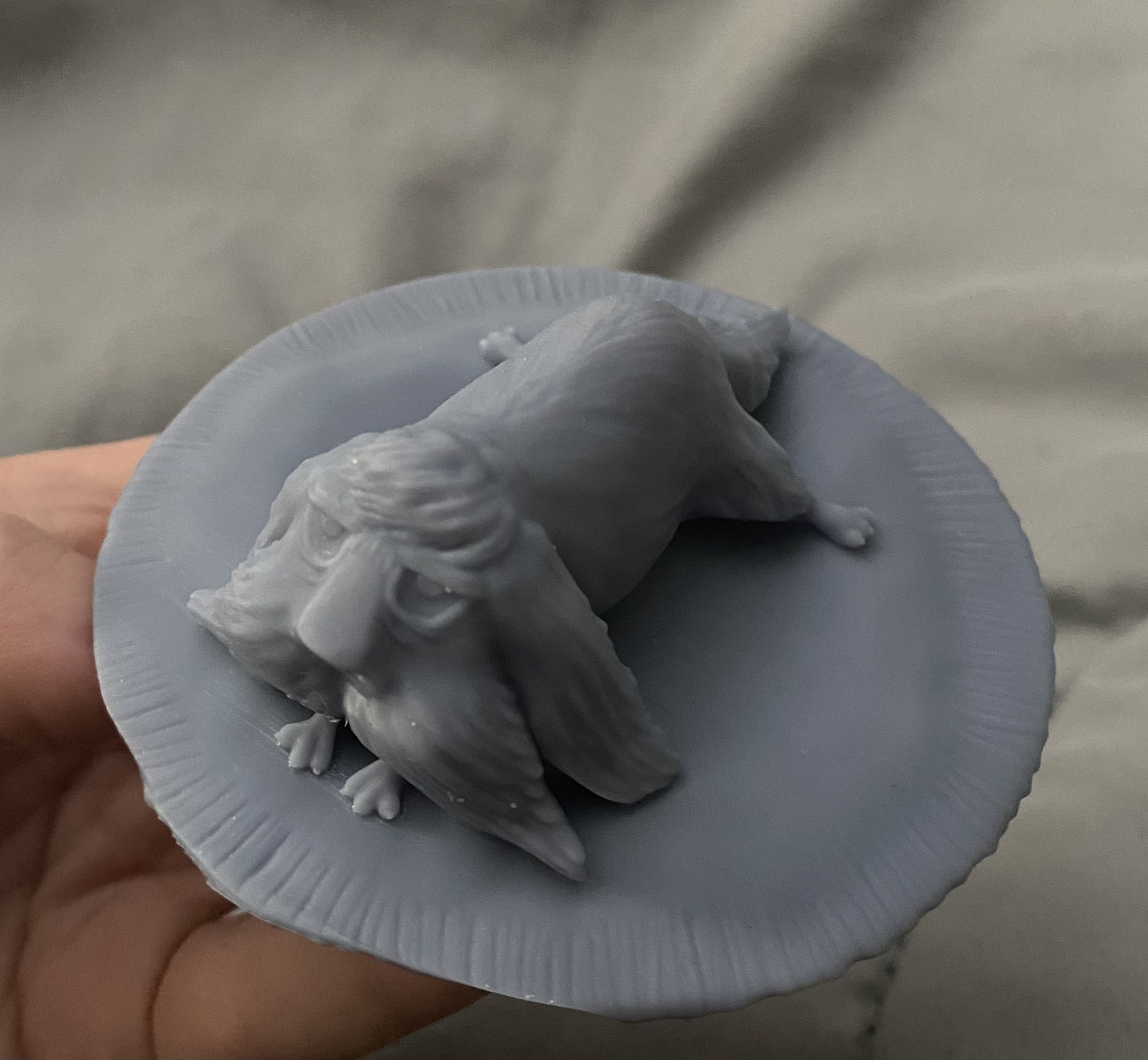3D Printable Heen the dog (from Howl's Moving Castle) by Vasilis Katsaros
