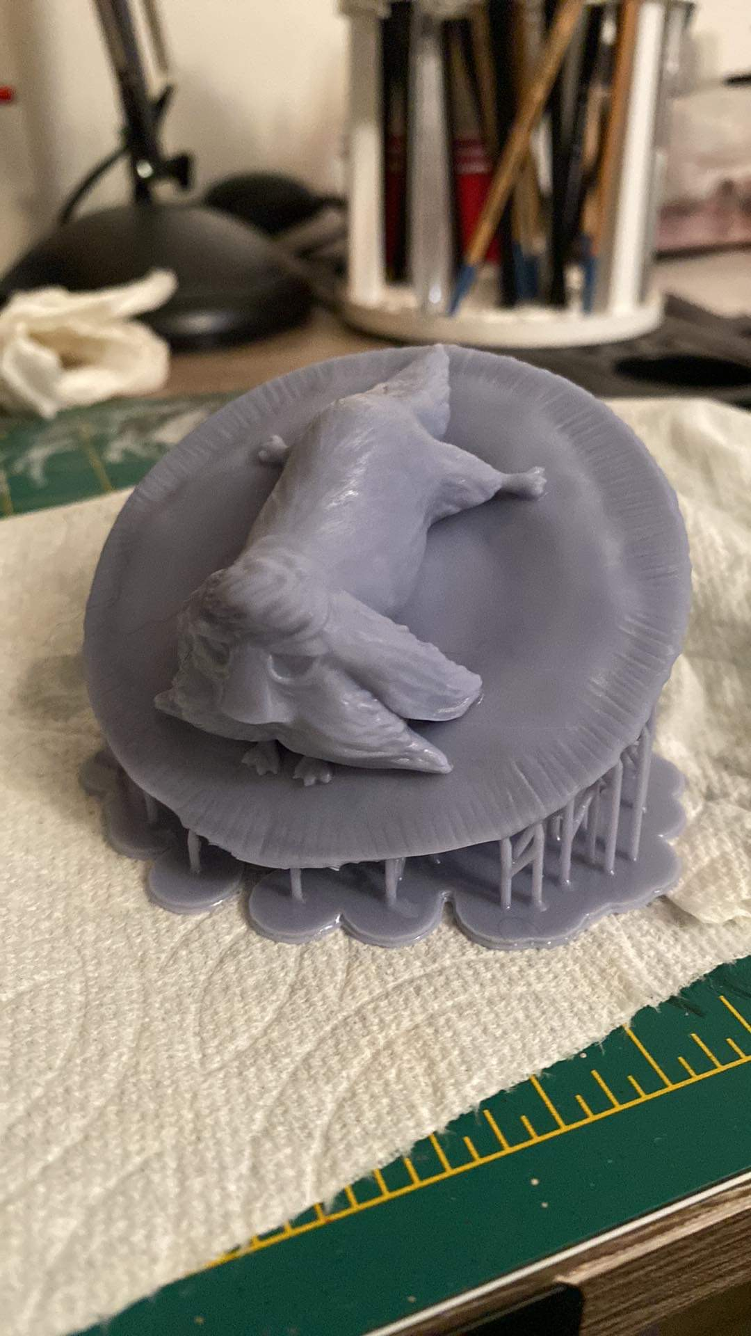 3D Printable Heen the dog (from Howl's Moving Castle) by Vasilis Katsaros