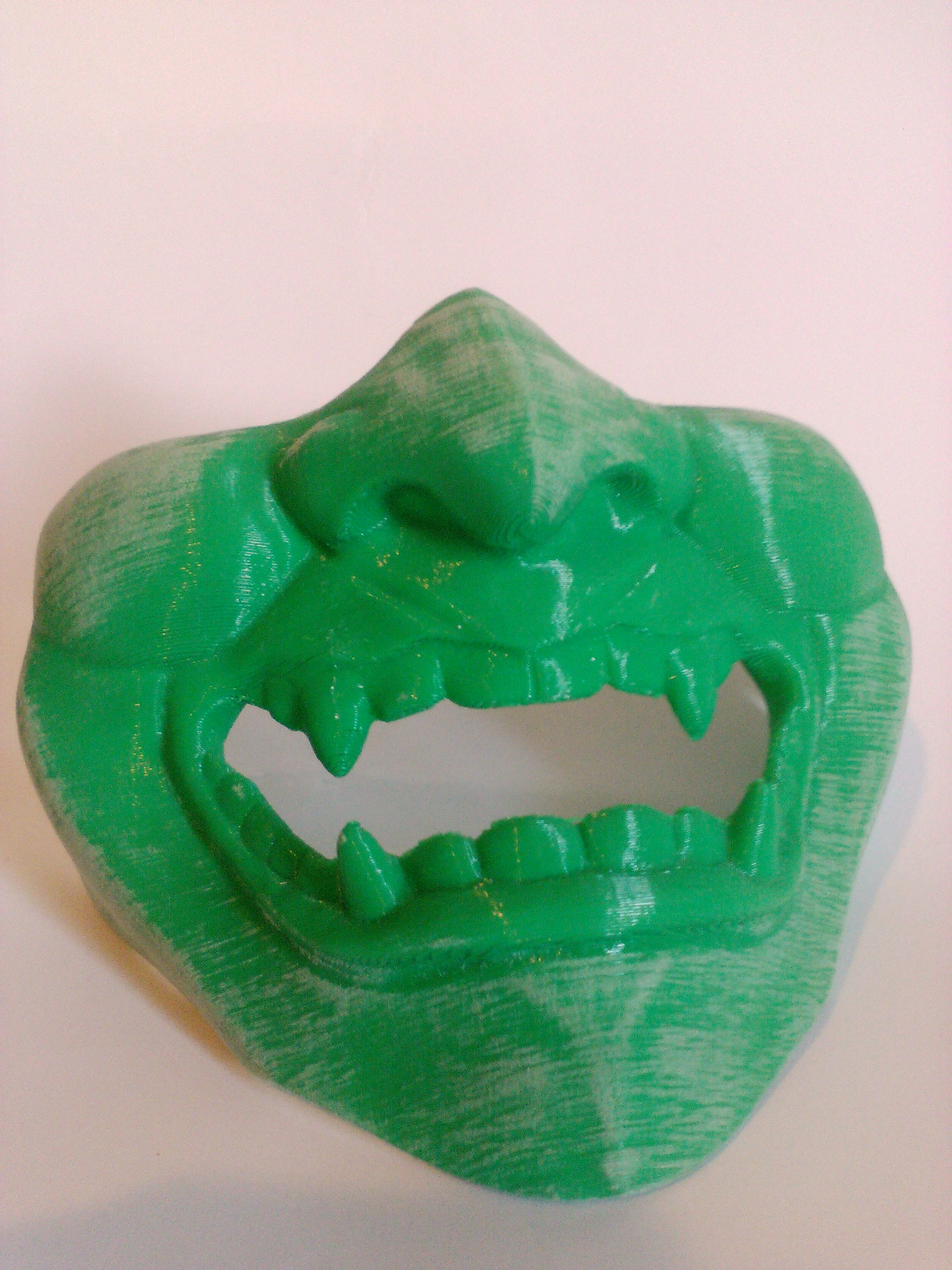 3D Printable Kimatica Glitchy Geisha Mask by EDV