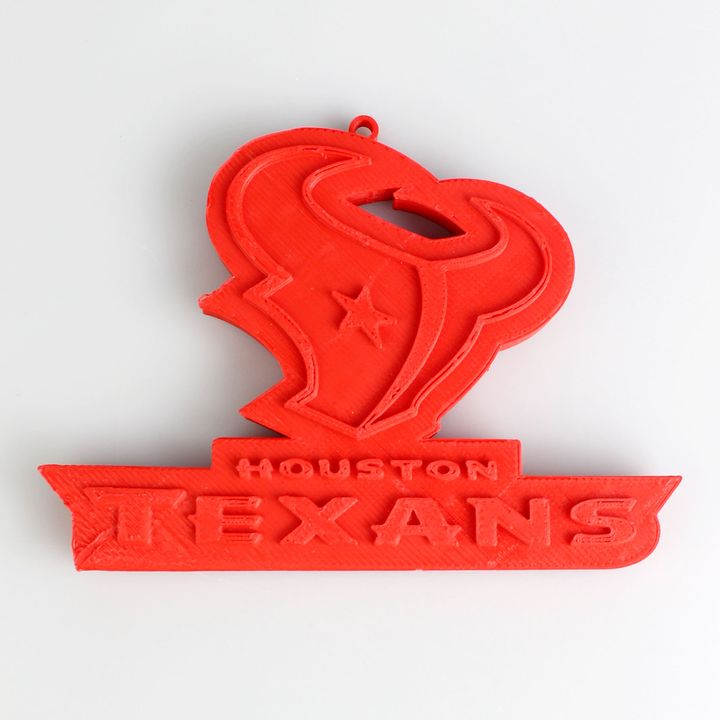 3D Printable Houston Texans Logo by Oleg Khmarnyi
