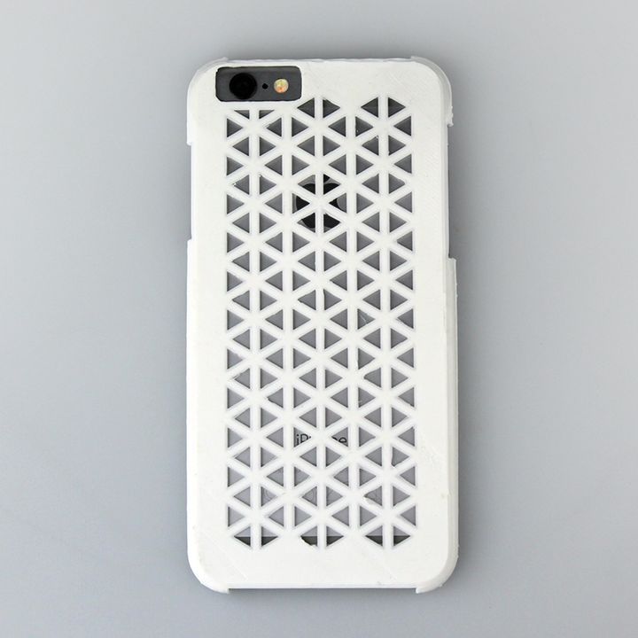 3D Printable Triangles iphone 6/6S case by M Badia