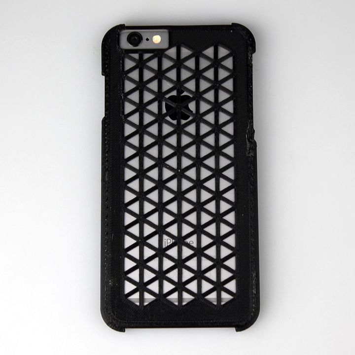 3D Printable Triangles iphone 6/6S case by M Badia