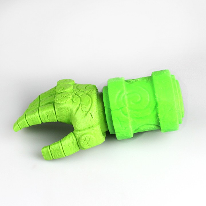 3D Printable Right Hand of Doom (Hellboy) by Fabio Bautista