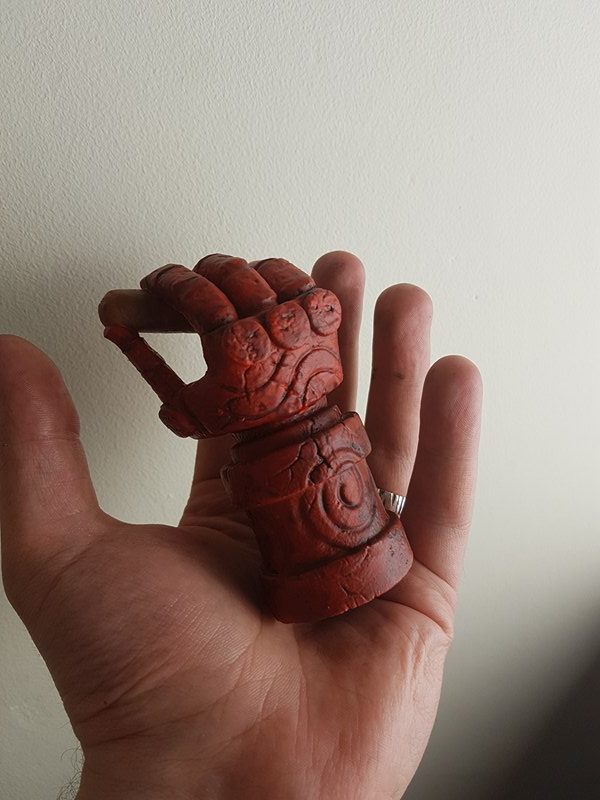 3D Printable Right Hand of Doom (Hellboy) by Fabio Bautista