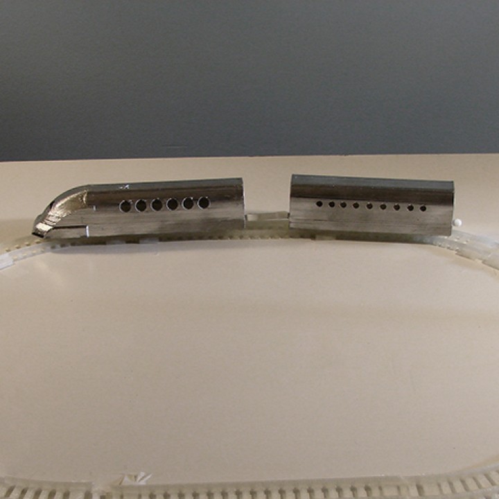 3D Printable Bullet Train by Richard McDaniel