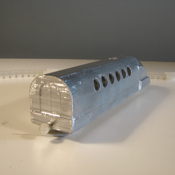 3D Printable Bullet Train by Richard McDaniel