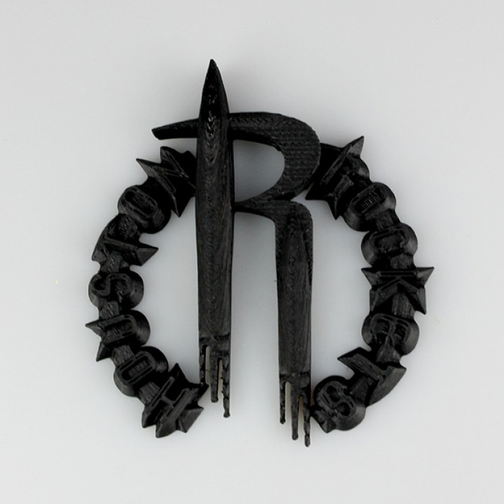 3D Printable Houston Rockets Logo by 3D - RO