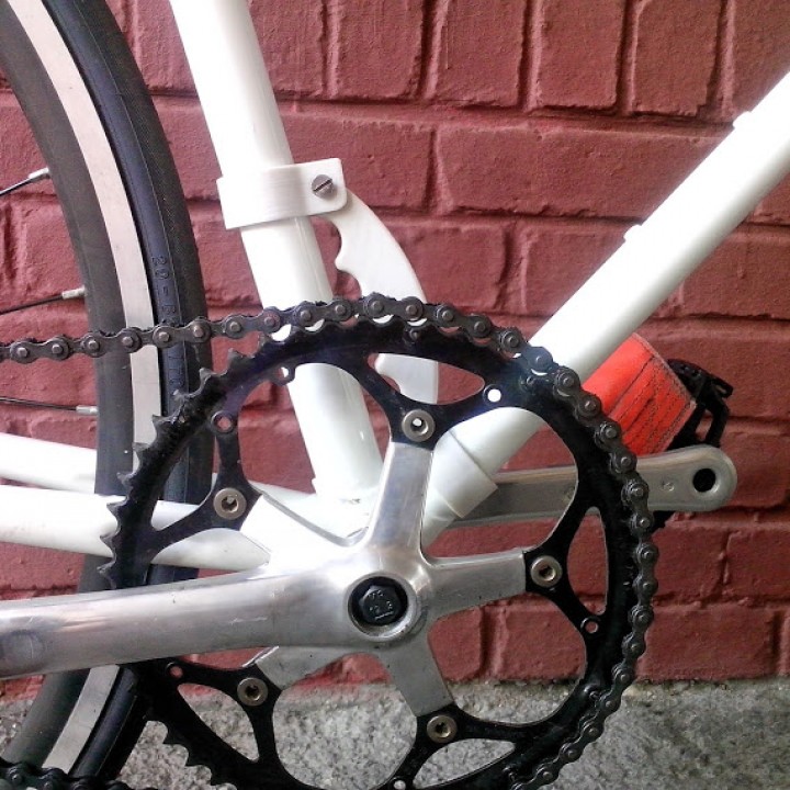 3D Printable Bike Frame Handle by Mateusz Sidorowicz