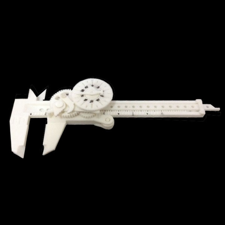 3D Printable Vernier Caliper by Jason Han