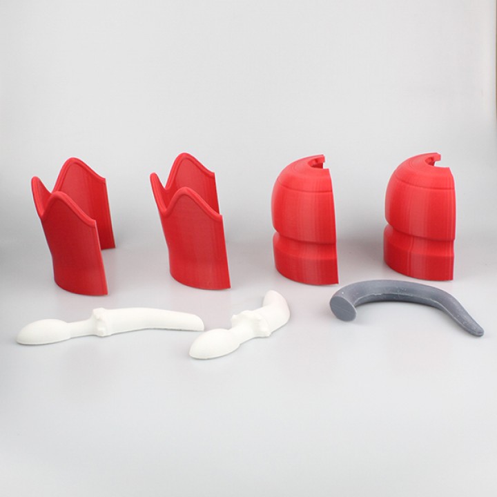 3D Printable Captain Hooks' Hook by Frederico David Sena