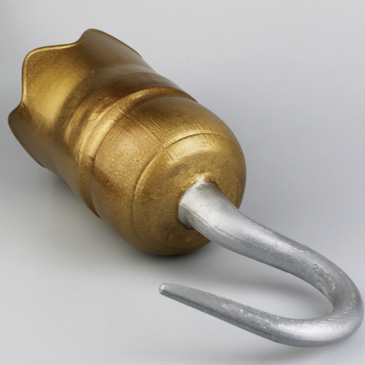 3D Printable Captain Hooks' Hook by Frederico David Sena