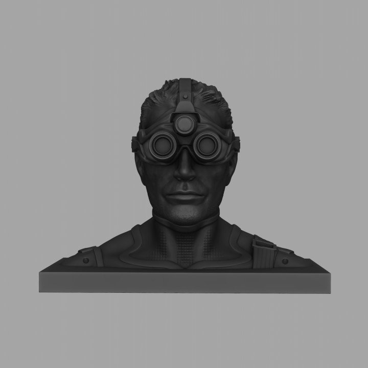 3D Printable Sam Fisher Splinter Cell by Stefanos Anagnostopoulos