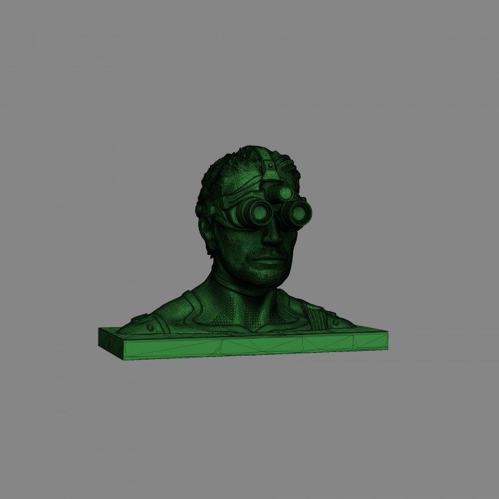 3D Printable Sam Fisher Splinter Cell by Stefanos Anagnostopoulos