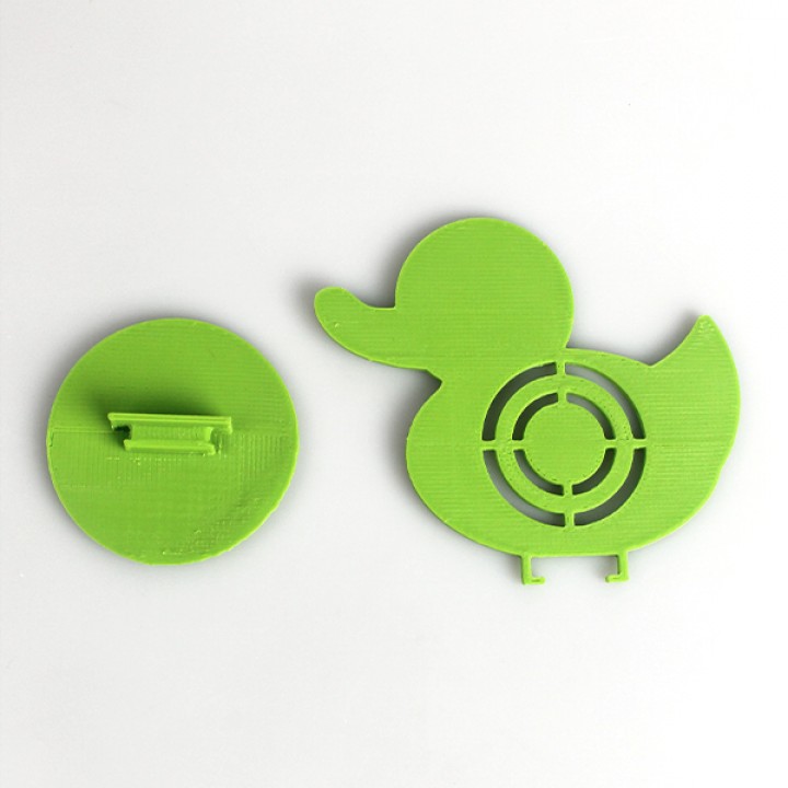 3D Printable Duck target and base by Chefmaki