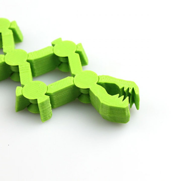 3D Printable The Scissor Snake by Richard Swika