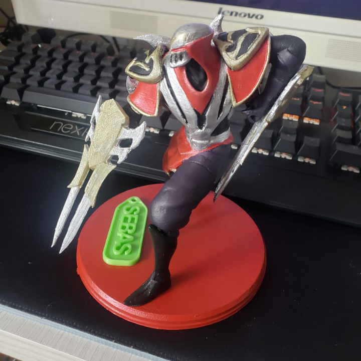 3D Print of Zed - League of Legends by danielvarela