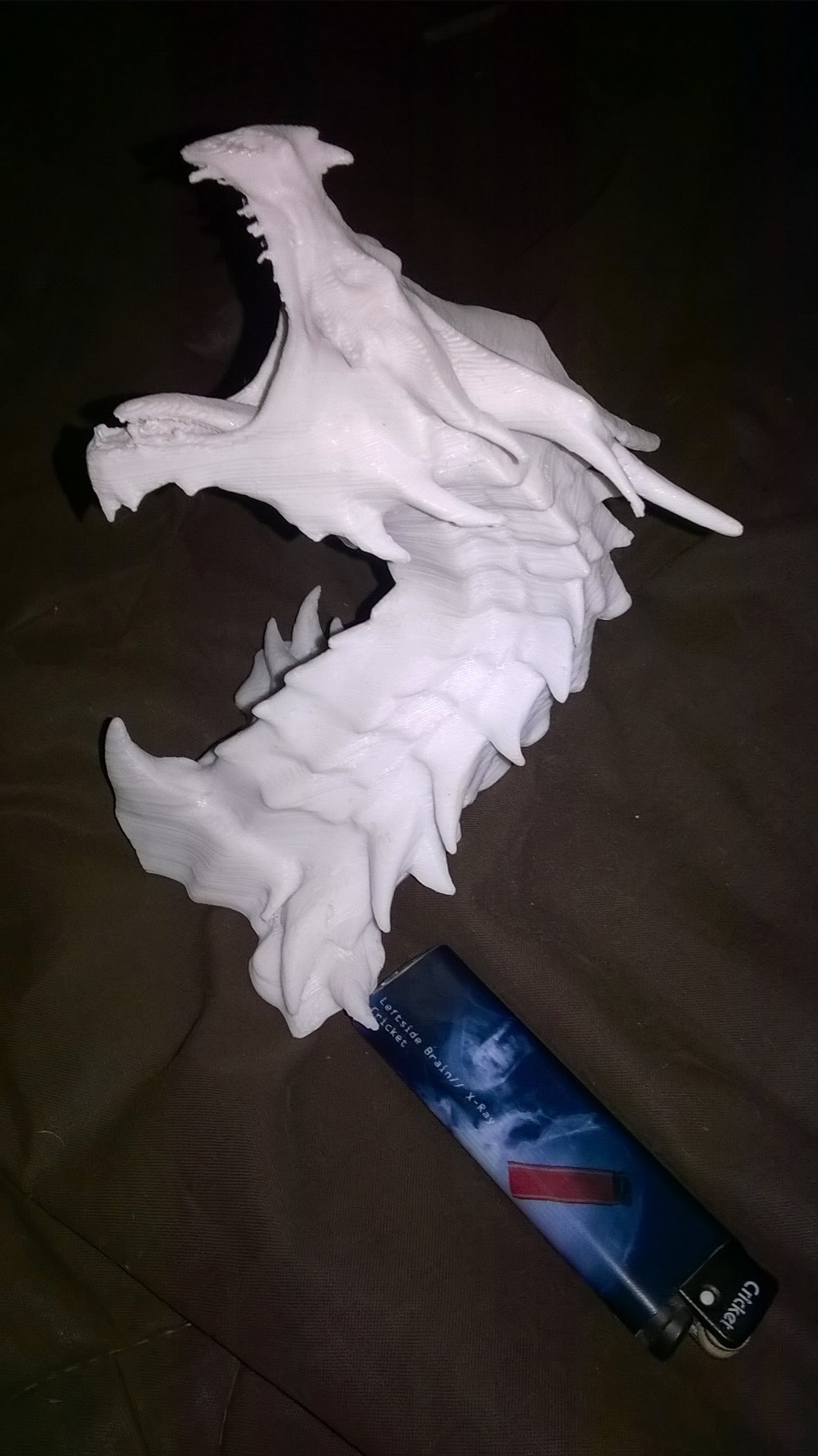 3D Printable Alduin dragon Bust by Martin PMP