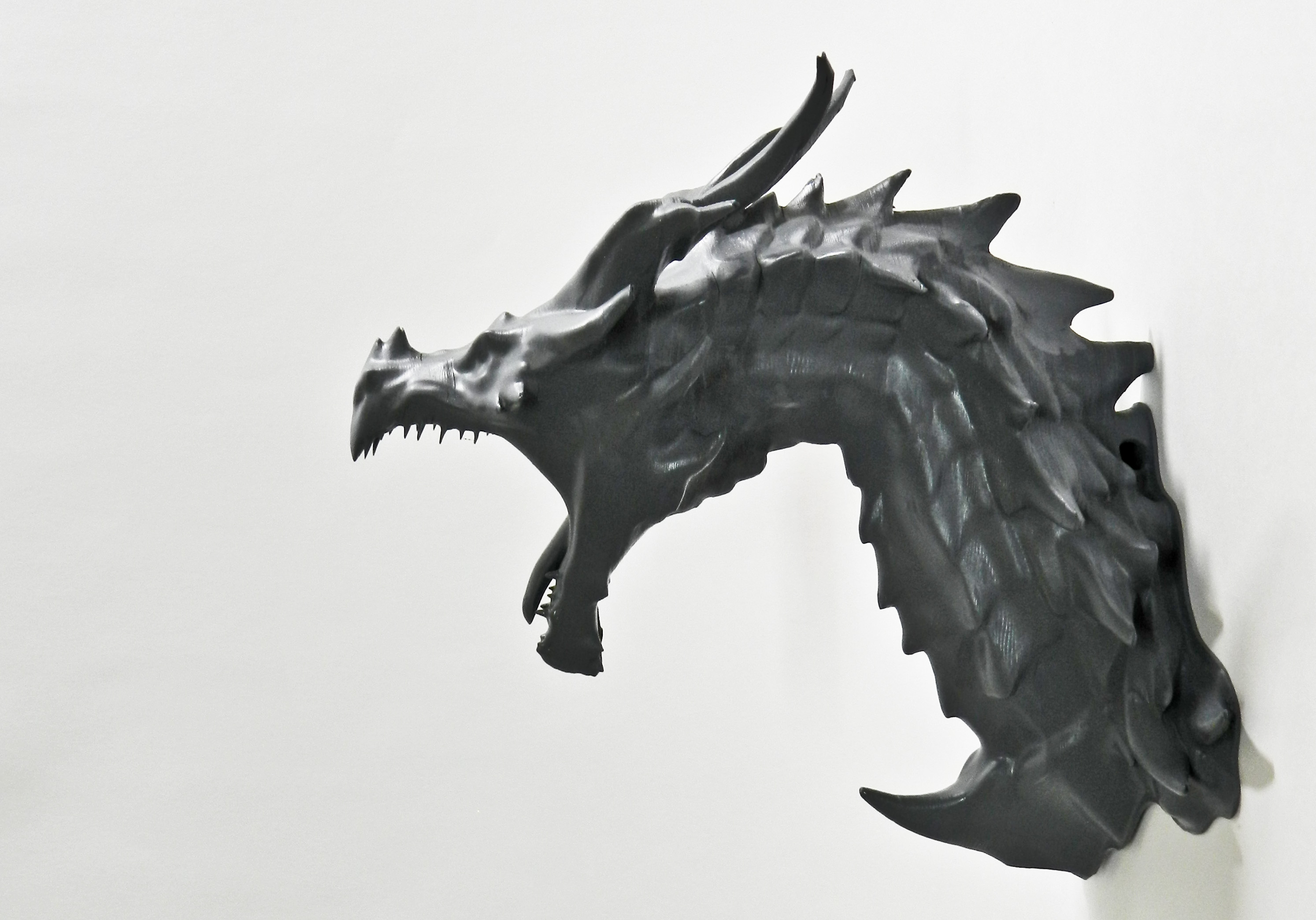 3D Printable Alduin dragon Bust by Martin PMP