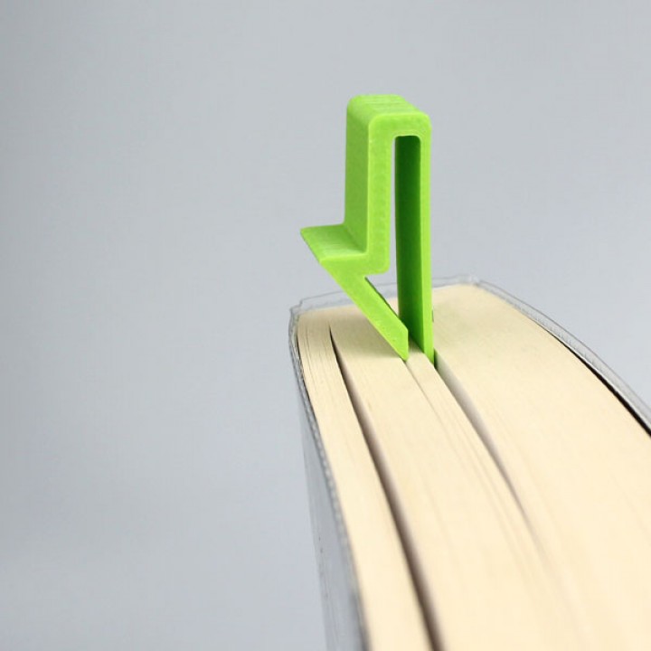 3D Printable arrow bookmark by Tosh Sayama
