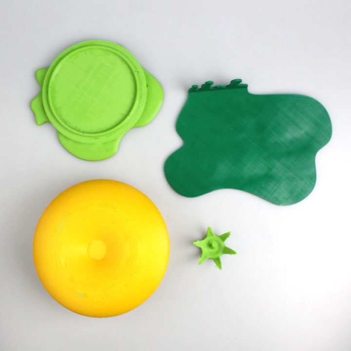 3D Printable Coasters & placemats. Modernize your table! by Marco Morata