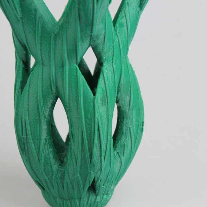 3D Printable Textured vase by James Alday