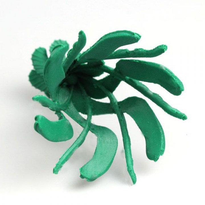 3D Printable Wild Textured Vase by James Alday