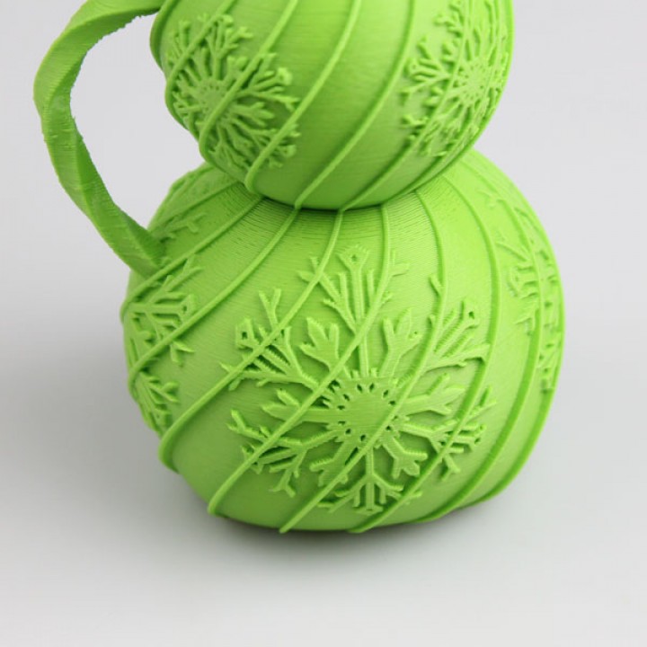 3D Printable Decorative Snowman by James Alday