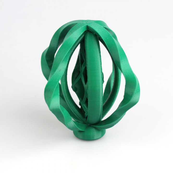 3D Printable Holiday Ornament by James Alday