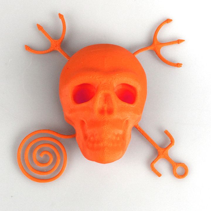 3D Printable Skull with Trident by jose eustaquio campos junior