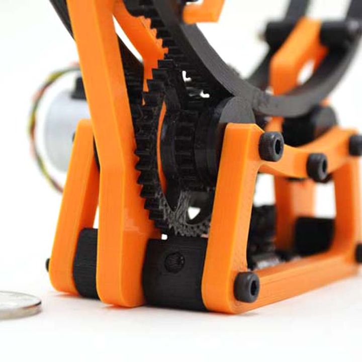 3D Printable holo clock by Ekaggrat Singh Kalsi