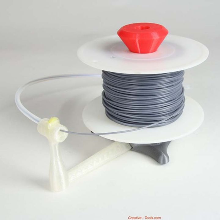 3D Printable Universal stand-alone filament spool holder (Fully 3D ...