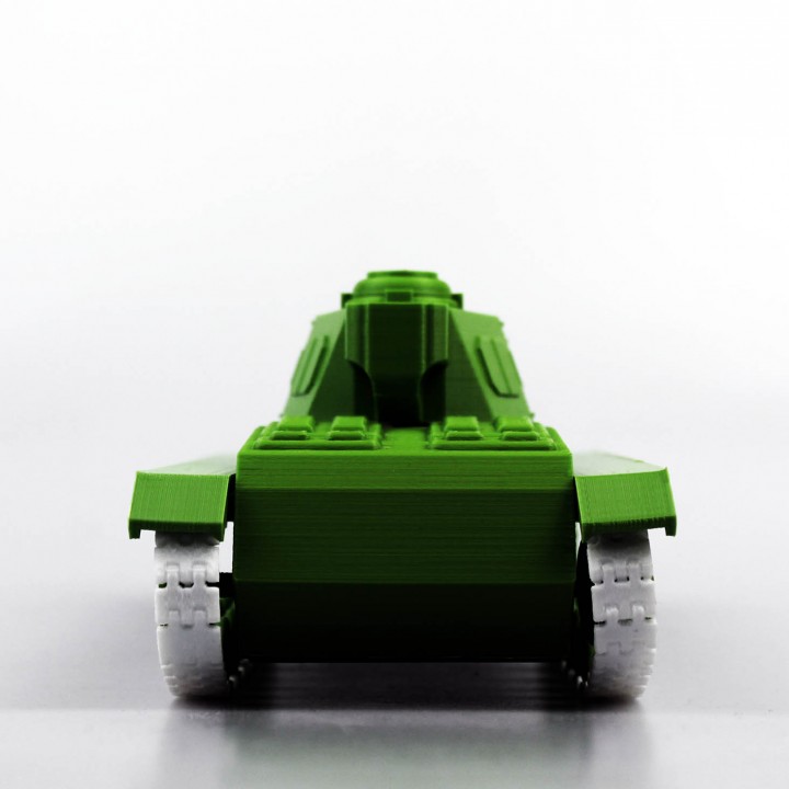 3D Printable German Panzer IV Model kit by EDV