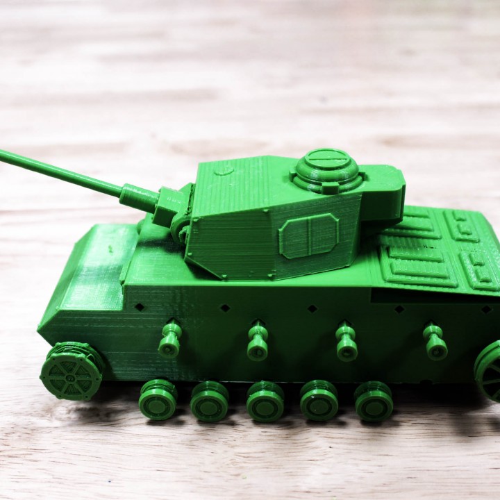 3D Printable German Panzer IV Model kit by EDV