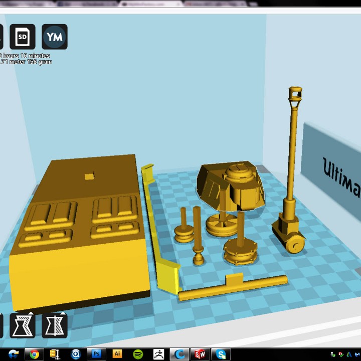 3D Printable German Panzer IV Model kit by EDV