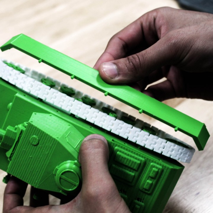 3D Printable German Panzer IV Model kit by EDV