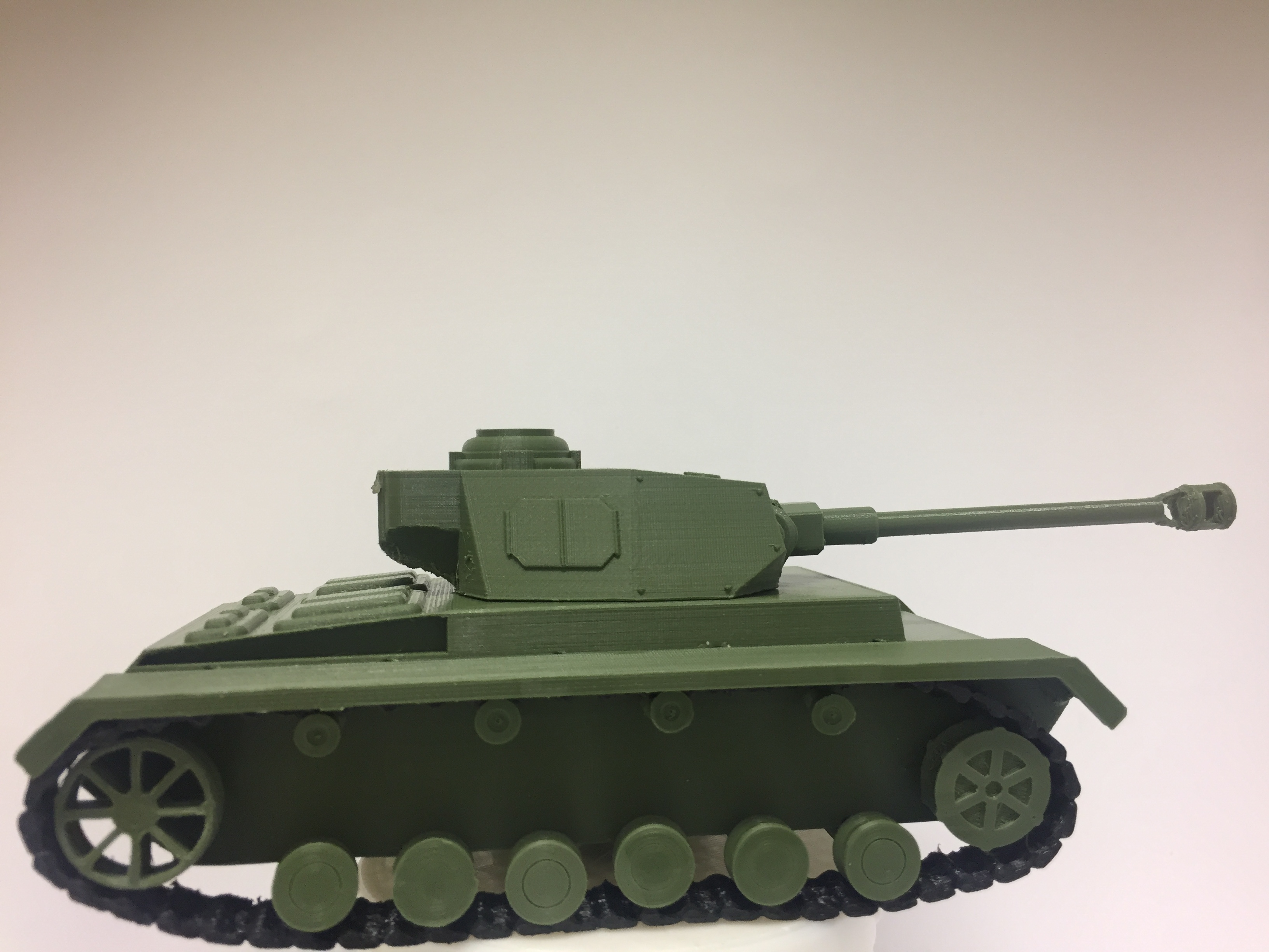 3D Printable German Panzer IV Model kit by EDV