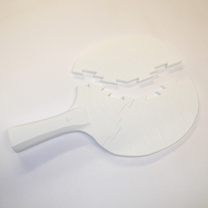 3D Printable Table Tennis Paddle by Andrew Forster