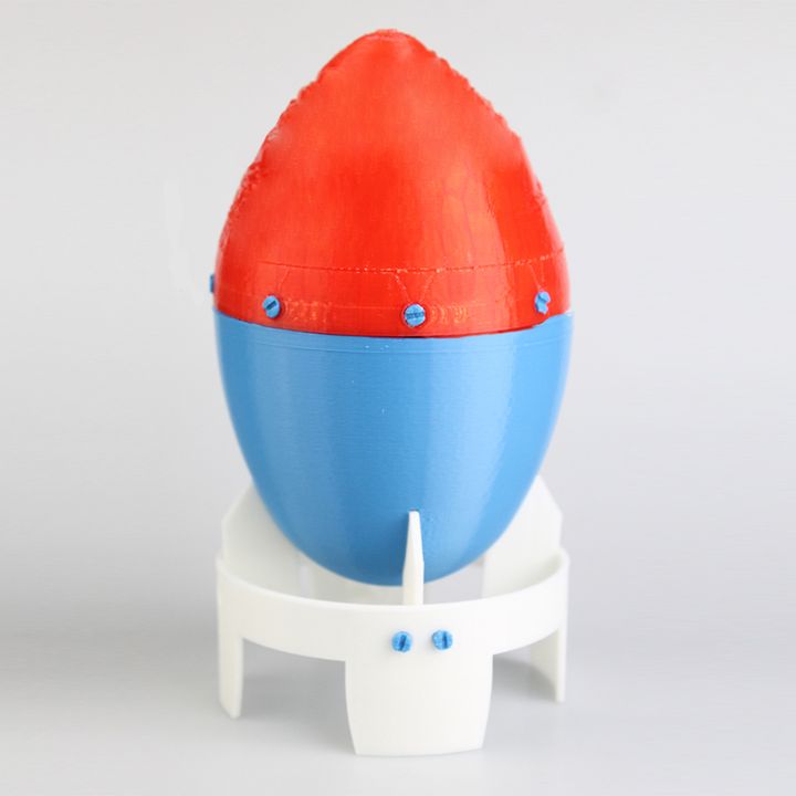 3D Printable Fallout Mini Nuke by Daniel Lilygreen