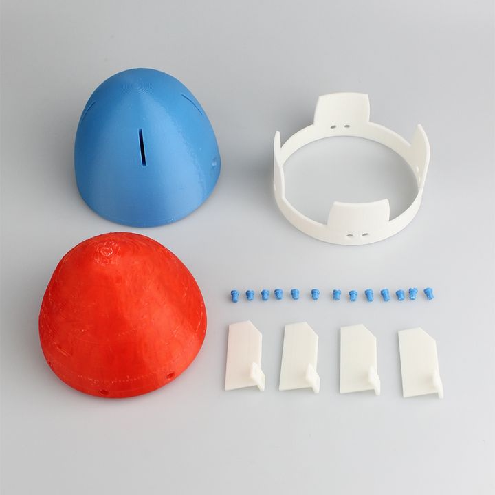 3D Printable Fallout Mini Nuke by Daniel Lilygreen