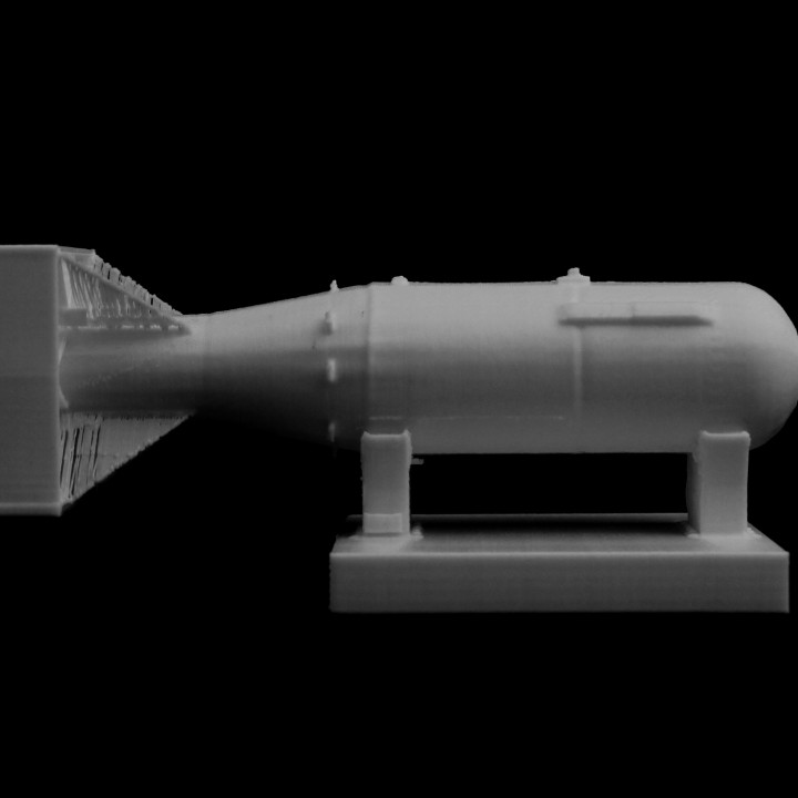 3D Printable Atom Bomb by Scan The World