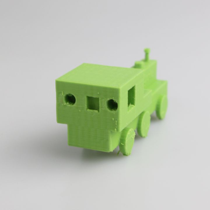 3D Printable Stephanie Wain's Train by Holbrook Primary School