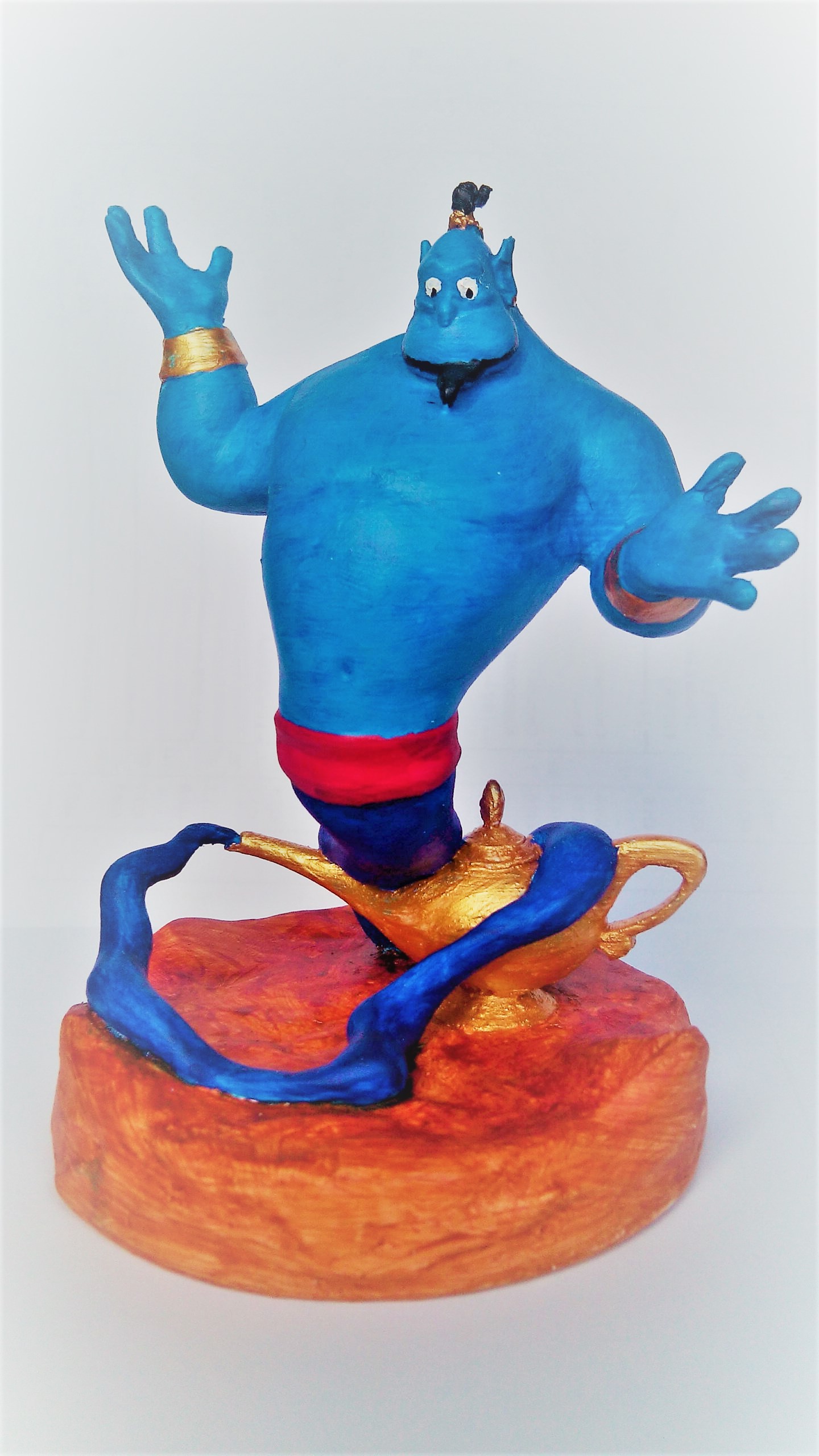 3D Printable Genie from Aladdin by Deleted User