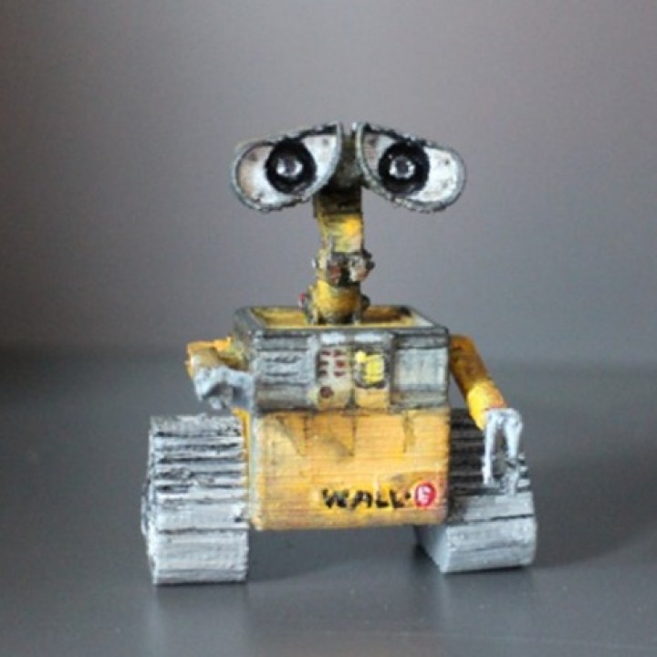3D Printable WALL-E by Şaban