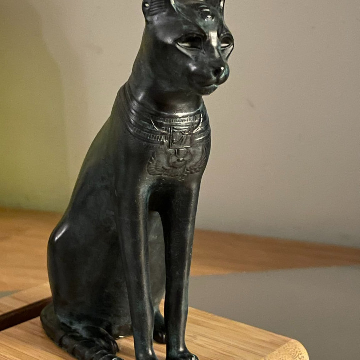 3D Print of Gayer-Anderson Cat at The British Museum, London by osse
