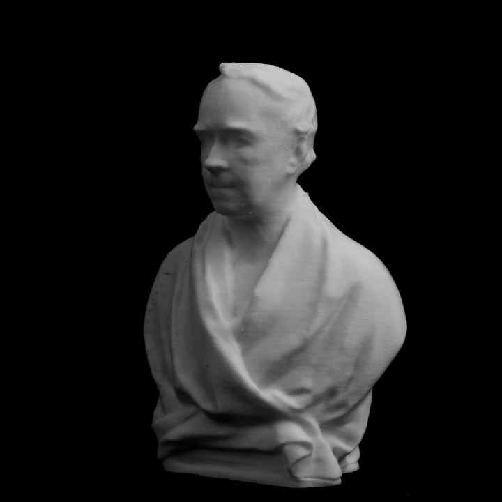 3D Printable Bryan Waller Procter bust at The National Portrait Gallery ...