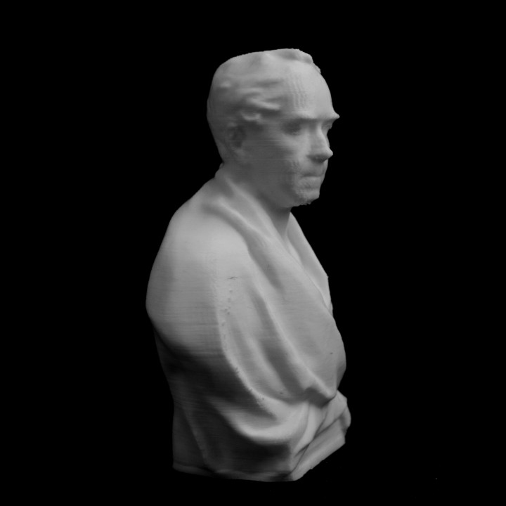 3D Printable Bryan Waller Procter bust at The National Portrait Gallery ...