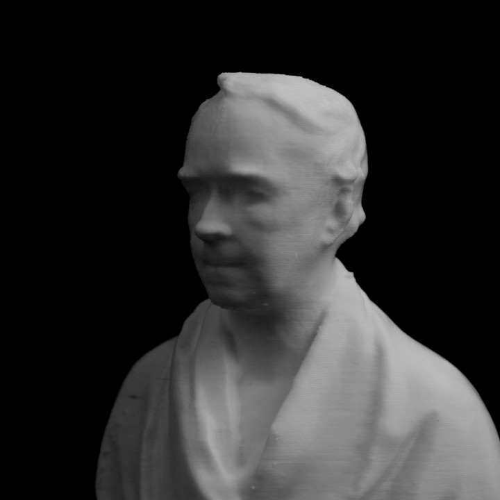 3D Printable Bryan Waller Procter bust at The National Portrait Gallery ...
