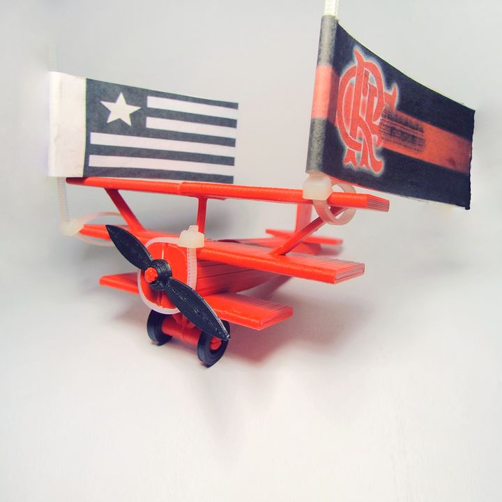 3D Printable Red Baron by Gabriel Martini