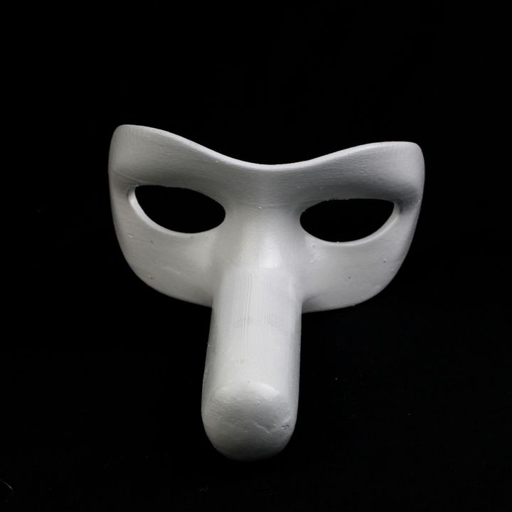 3D Printable Clockwork Orange Mask by Frederico David Sena